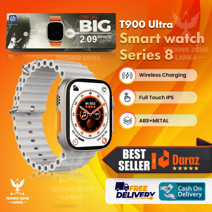 Smart Watch T900 Ultra 49mm Big 2.09 inch 2023 Smart watch Series 8 Reloj inteligence Heart rate ...