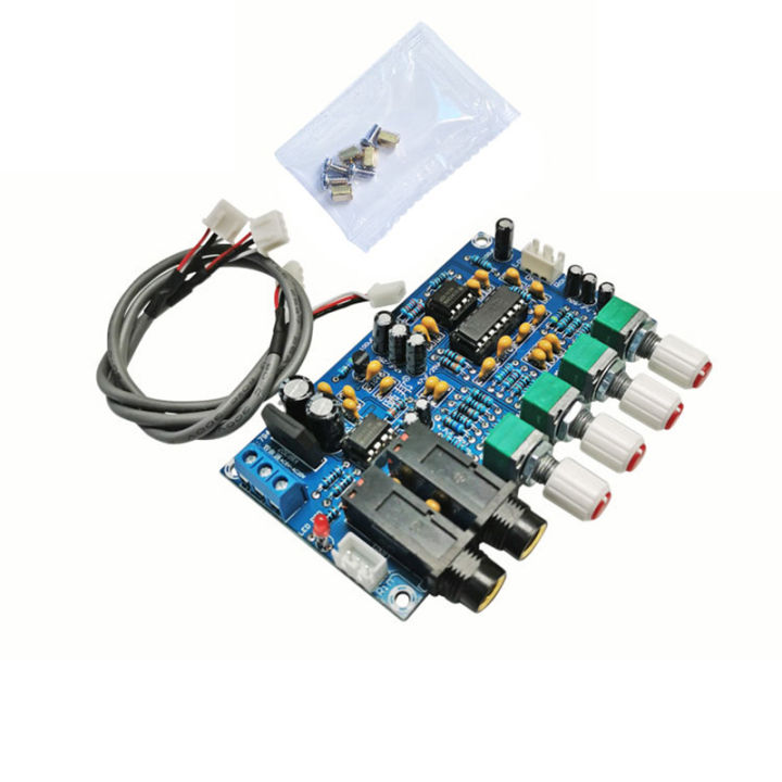 Dual AC12V Digital Microphone Amplifier Board PT2399 Karaoke ...