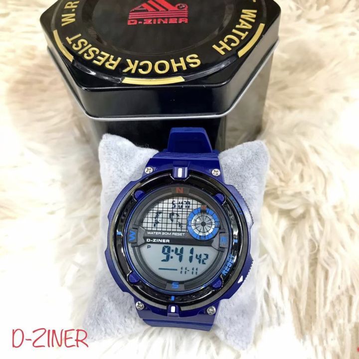 Original dziner Brand Watch with waterproof digital brand box | Shop.com.mm