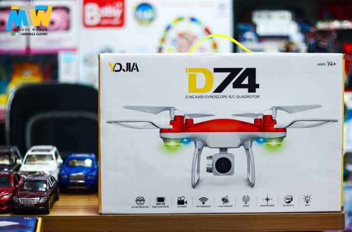 Remote Control Drone Without Camera for Kids - Blue and Green Lighting ...