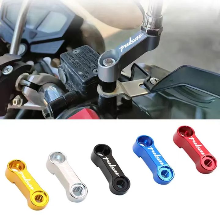 For Bajaj Dominar 400 Pulsar 200 NS 200 RS AS Moto Mirror Riser Spacers ...