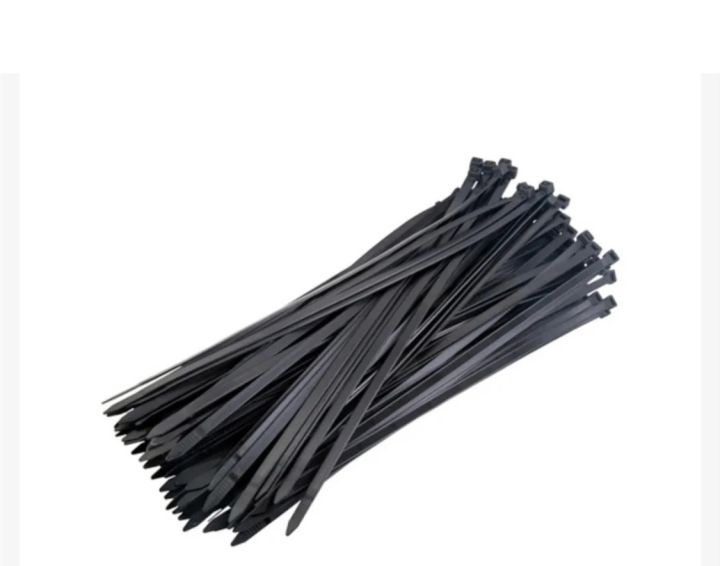 High Quality Cable Tie Pack / 100pcs / Black/ White / 6 to 12 inches 3 ...