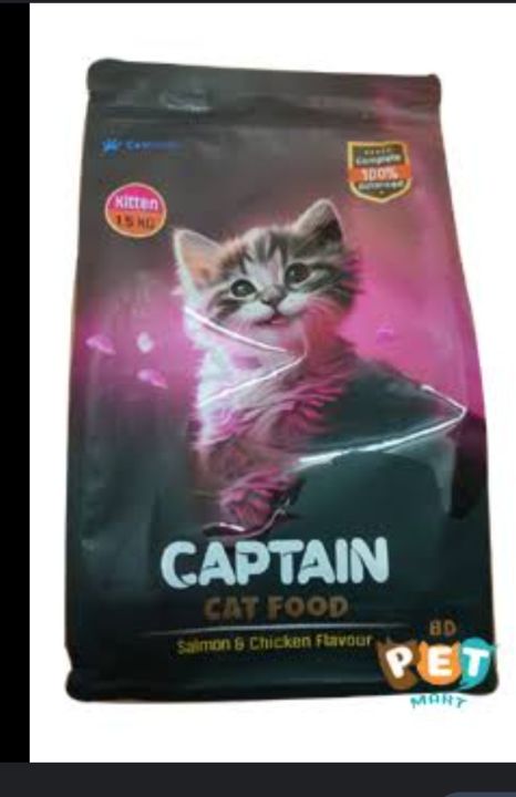 Captain cat food salmon & Chicken Flavour-1.5kgs | Daraz.com.bd