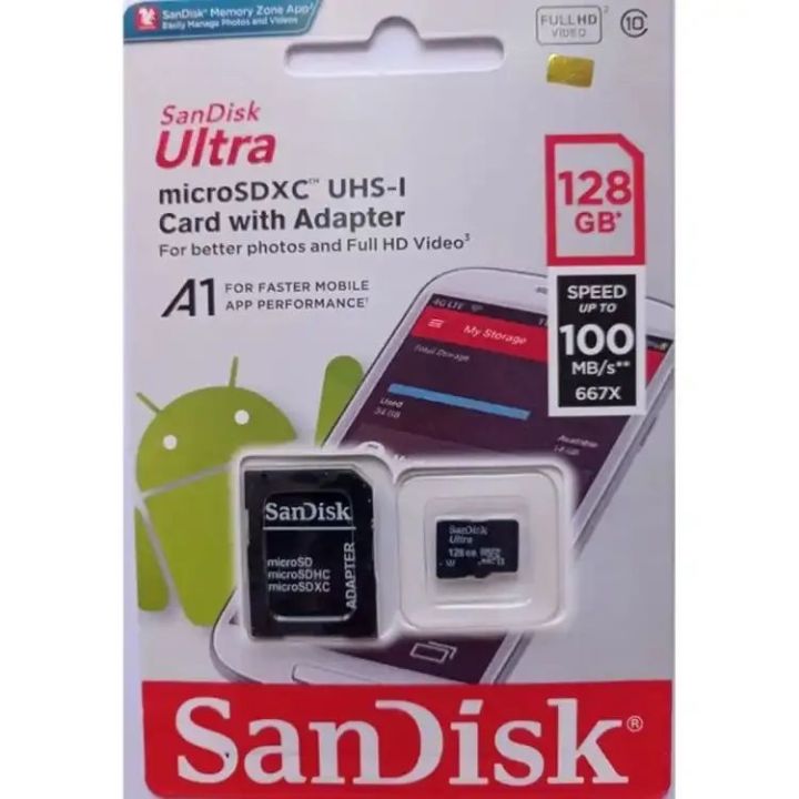 128 Gb Sdcard/Memory Card/Micro 6 Months Warranty | Daraz.com.np