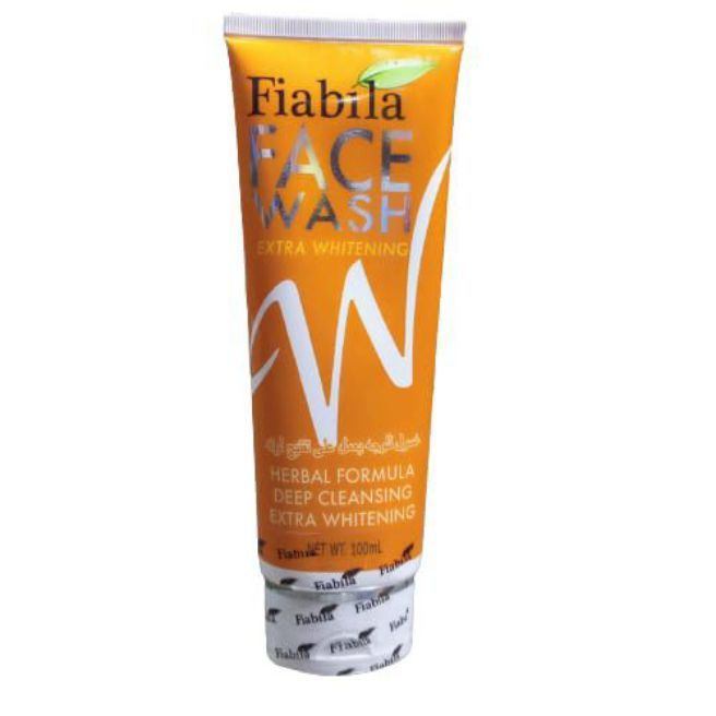Fiabila Face Wash Extra Whitening Face Wash Herbal Formula Deep ...