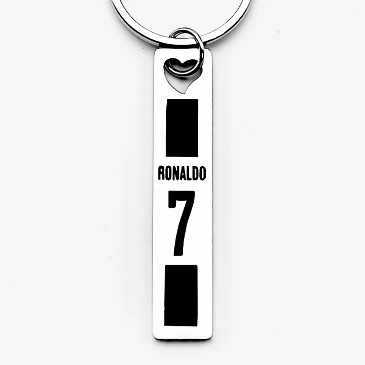 Cristiano Ronaldo, Cr7 Stainless Steel - Sporty Design Keychain ...