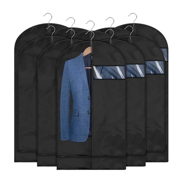 Dustproof Clothing Covers Waterproof Clothes Dust Cover Coat Suit Dress ...