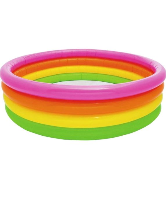 Intex Large Sunset Glow Inflatable Pool 66 In. X 18 In | Daraz.com.np