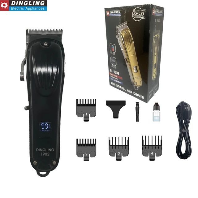 Dingling Professional Hair Clipper And Beard Trimmer Original Dingli ...