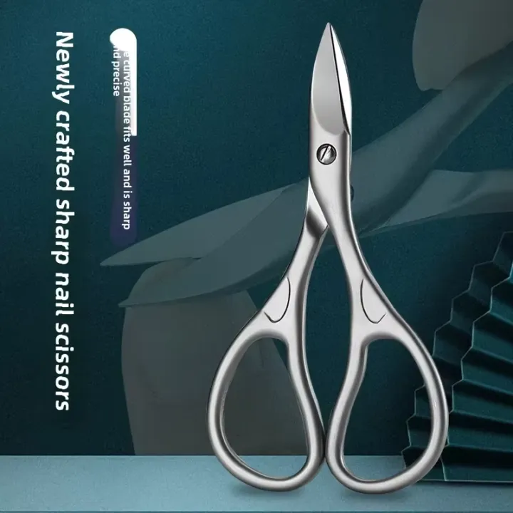 1PC Professional Nail Cutter Scissors Eyebrows Eyelash Multi-purpose ...