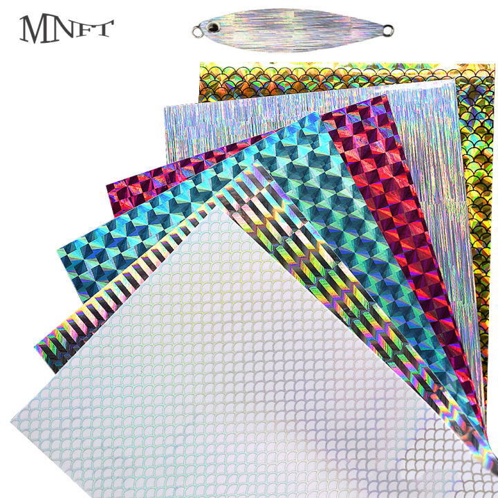 MNFT Premium Product 6Pc Metal Bait Self Adhesive Change Color Sticker ...