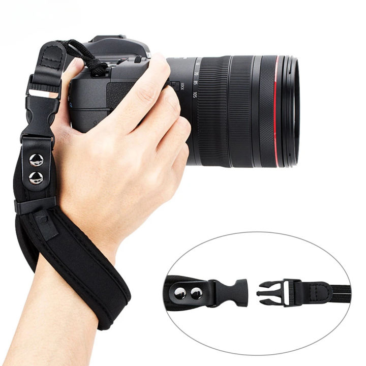JJC Reflex Camera Hand Strap Ajustable Quick Release Wrist Strap ...