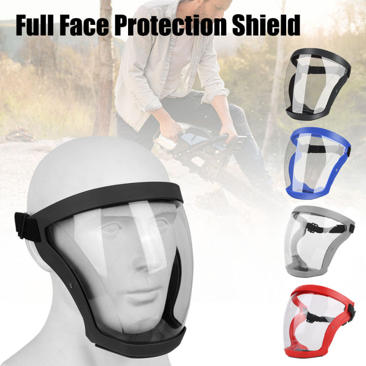 Full Face Shield Protection Face Cover Oil-splash Proof Mask With ...