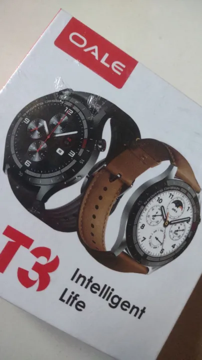 OALE GTE Smartwatch (Dual Strap) 1.39 Inches Large Screen Heart rate ...