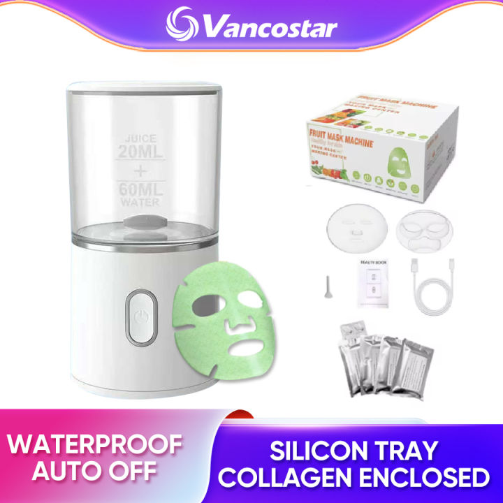 Face Mask Maker Machine DIY Automatic Facial Treatment Collagen Fruit ...