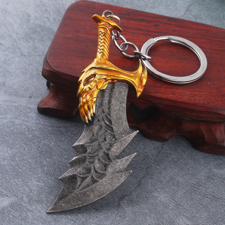New God of War 4 Kratos Sword Keychain Pendant Keyring Jewelry Men And ...