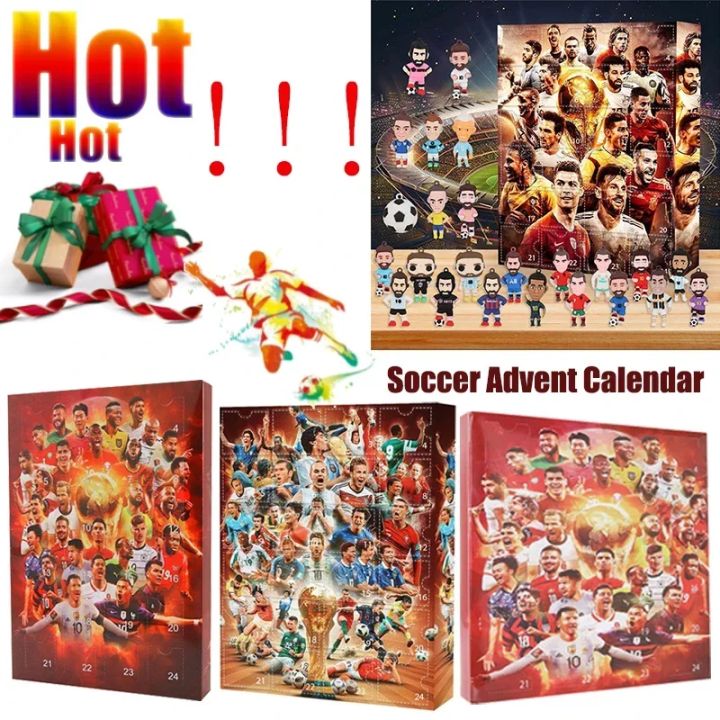 Soccer 24 Days Christmas Countdown Calendar Christmas Advent Calendar ...