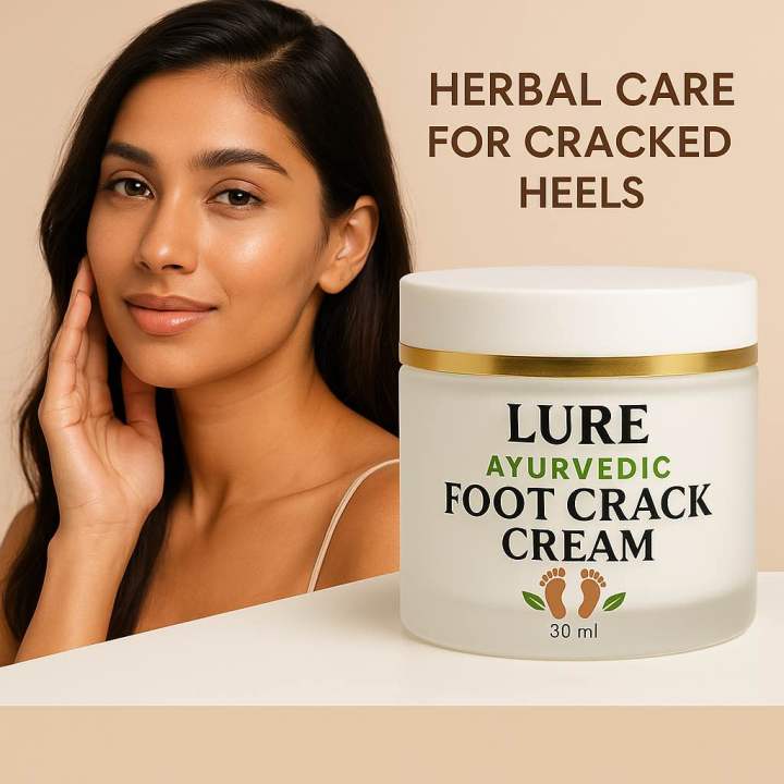 LURE Ayurvedic Foot Crack Cream 30ml | Daraz.lk