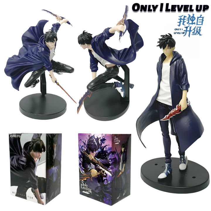 Solo Leveling Sung Jinwoo Anime Figure Ore dake Level Up na Ken Shun ...