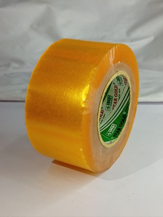 Golden Clear Scotch Tape – 2.5 Inch x 300 Yards | Extra-Wide Heavy-Duty ...
