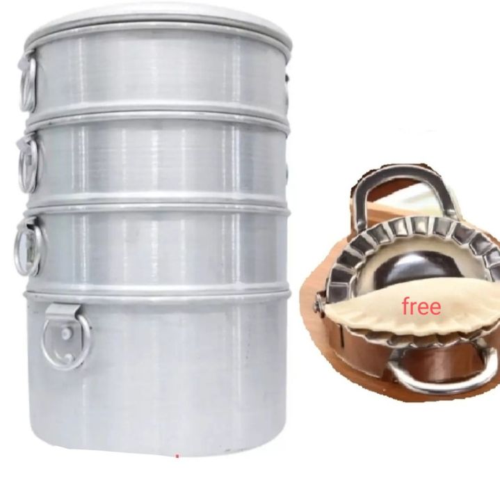 9.2 Inch Momo Steamer 3 Tiers Free Momo Maker | Daraz.com.np