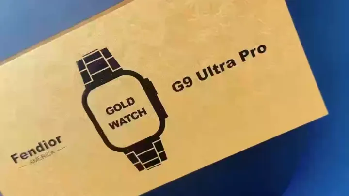 NEW G9 Ultra Pro Series 9 Smart Watch Gold Edition with QdFit Pro App ...