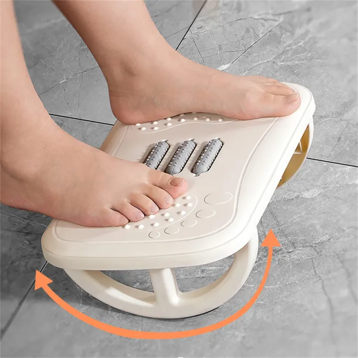 Rocking Footrest for under Desk Ergonomic Desk Leg Rest Rocker Balance ...