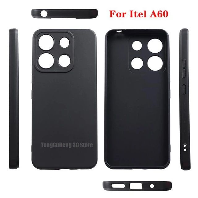 ITEL_A60s Case Rock Slim Soft Silicon Matte Phone COVER itel A60s/A60 ...