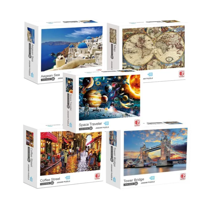 1000 Piece Adult Jigsaw Puzzle, 70 x 50 cm Classic Puzzles, Educational ...