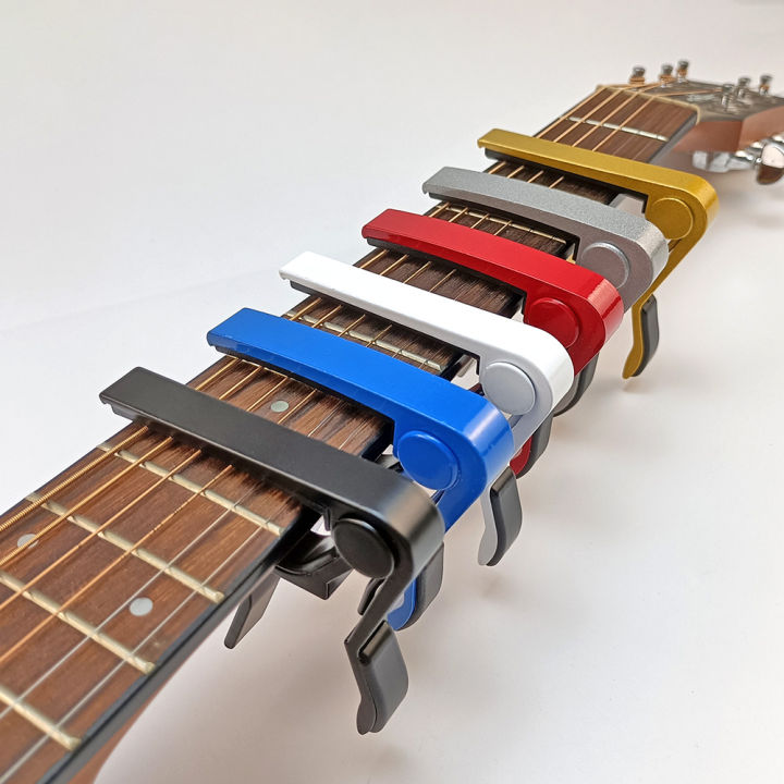 Guitar Capo Aluminum Metal Universal Guitar Clamp Capo Clamp for ...