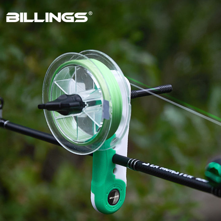 BILLINGS Portable Fishing Line Winder Fishing line for various coil ...
