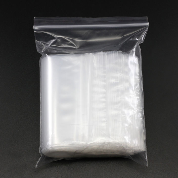 30-100Pcs Thick Plastic Poly Clear Bags 4x6/5x7/6x8/7x10cm Jewelry ...
