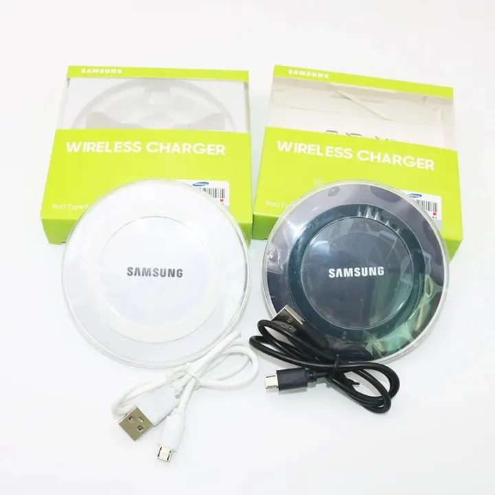 Samsung 5V 2A Wireless Charger 10W QI Charge Pad For Galaxy S6 S7 Edge ...