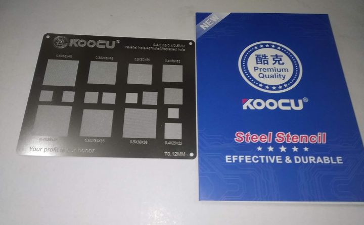 Universal Stencil for Bga Ic Reballing Use Solder Paste & SMD for Ic ...
