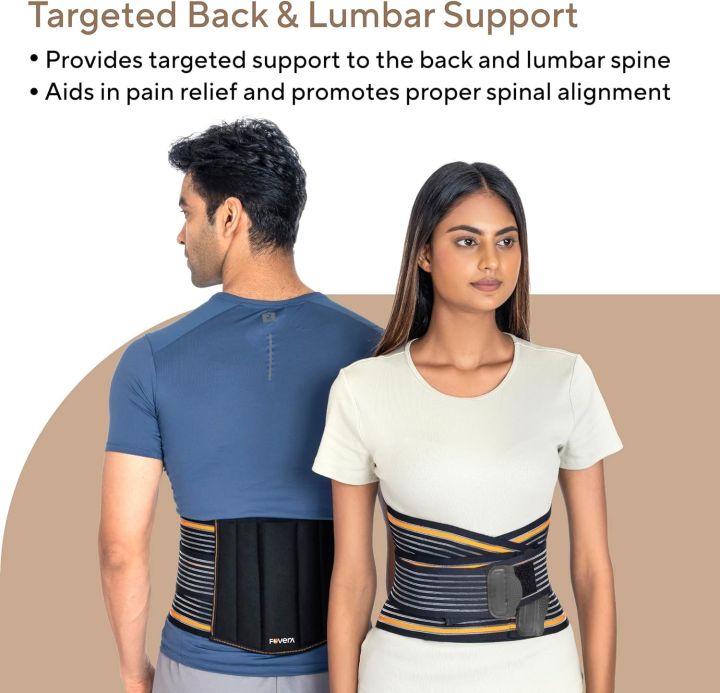 Back Brace Lumbo Sacral Belt for Men & Women, Herniated Disc, Sciatica ...