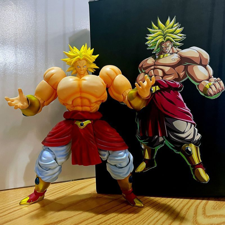 Anime Dragon Ball Movable Broli Legendary Berserker Action Figures ...