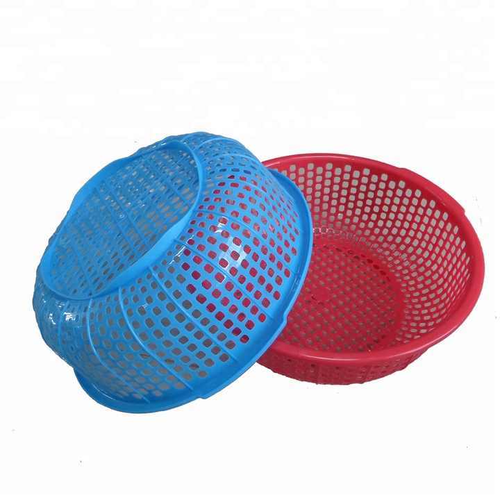 Plastic Busket Jhapi 02 pieces 10.2 inch medium size plastic Busket ...