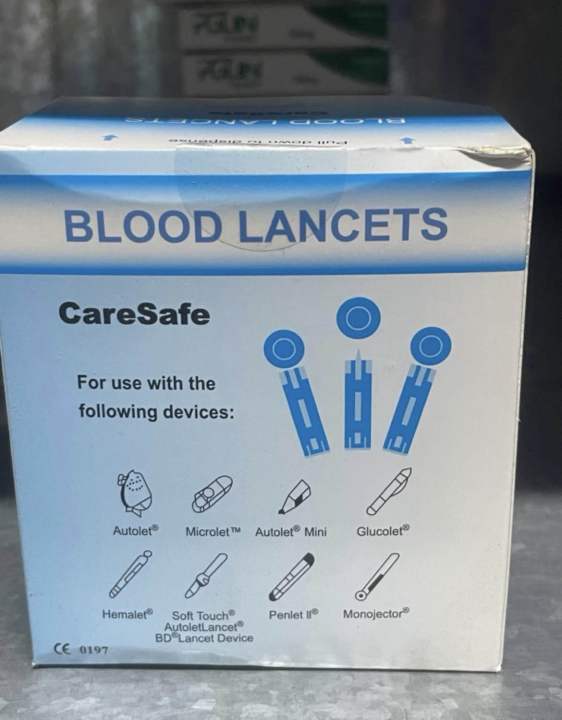 Blood Lancets Sugar Test Needles - 200s | Daraz.pk
