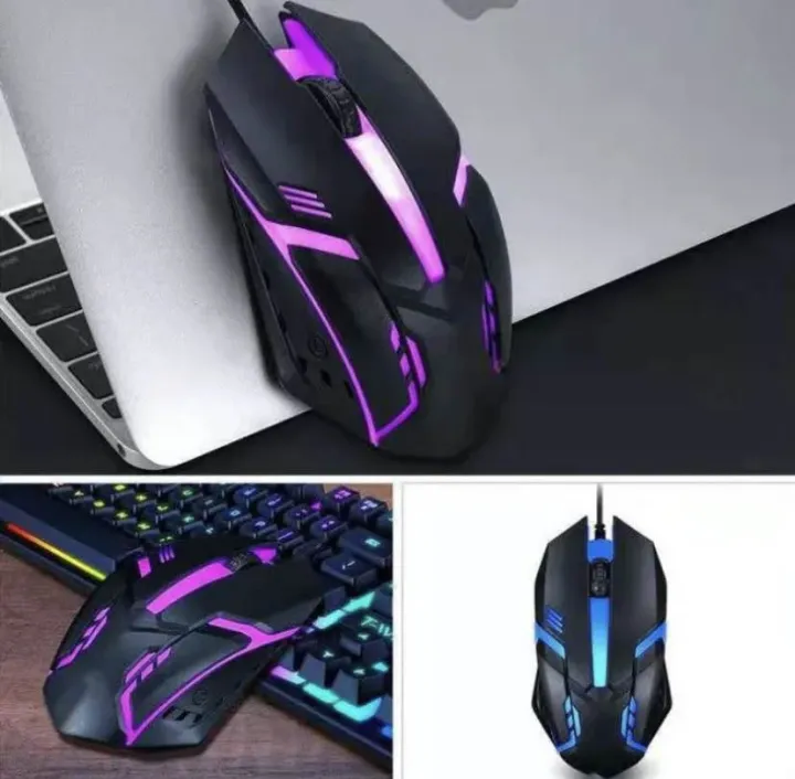 Premium Gaming Mouse RGB with 3200dpi Control - Breathing LED Light ...