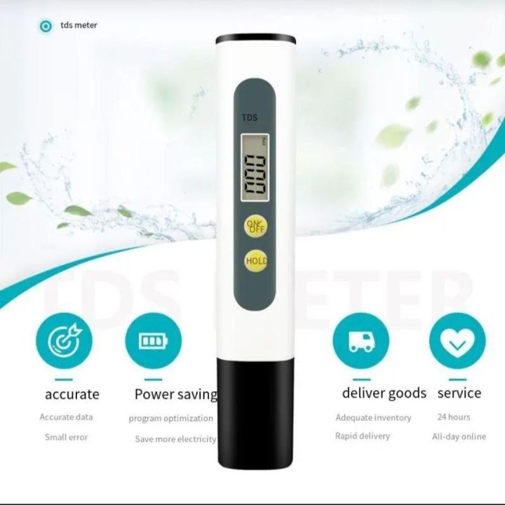 TDS Meter, Water Quality Tester Filter Pen, Accuracy Testing for ...
