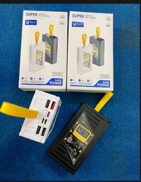 QTECH Q118 20000Mah 66W Super-fast Charging Compact Powerbank With PD ...