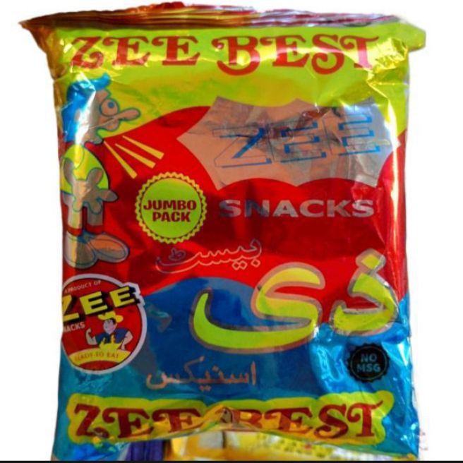 Original Snack World Zee Jumbo Size Snacks Paper ( Pack Of 12 Pcs ...
