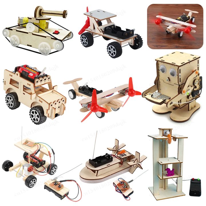 DIY Wooden Robot Eating Coin Invention Model Teaching Learning STEM ...