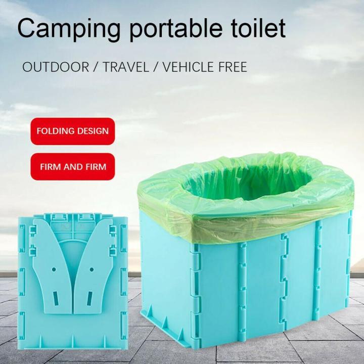 Portable Folding Toilet Commode Car Camping For Travel Bucket Camp ...