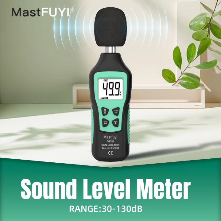 MASTFUYI Digital Noise Meter Mini Sound Level Meter Handheld DB Meter A ...