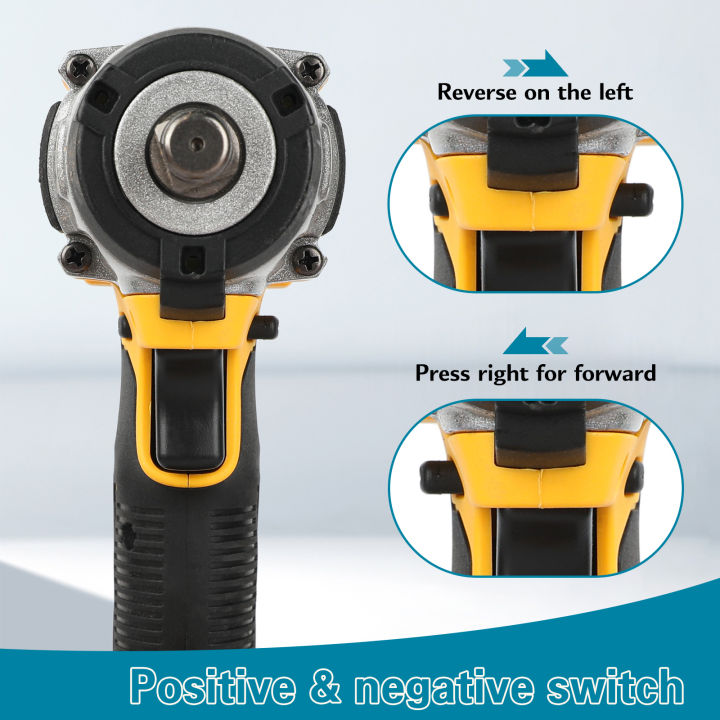 DEWALT DCF922 20V MAX 1/2" Cordless Impact Wrench 205Nm Reverse Torque ...