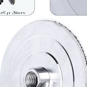 M14 Aluminum Base Backer Pad, 1PC, 4inch, Perfect for Diamond Polishing ...