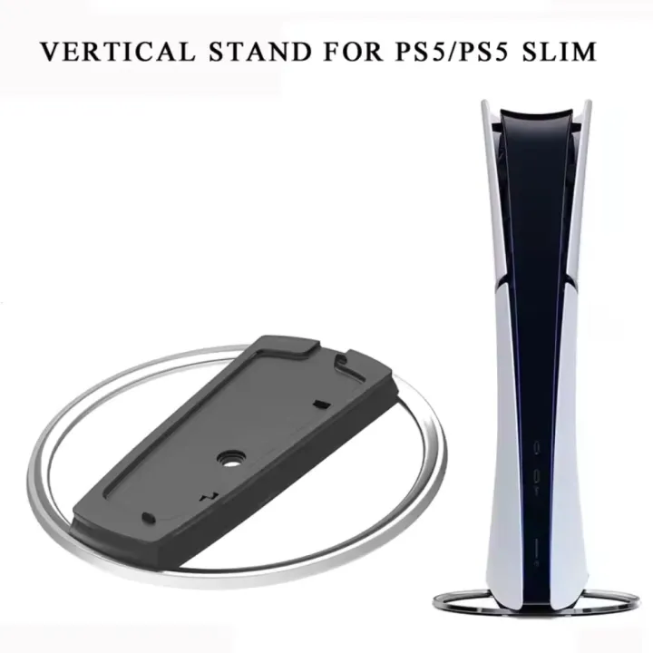 Metal Vertical Stand for PS5 Slim Console Disc and Digital with Screw ...