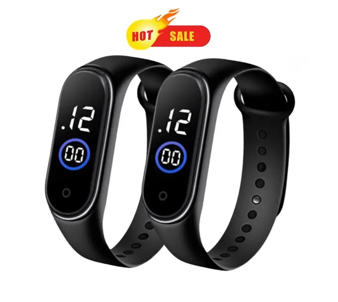 Silicon New Fashion Touch LED Watch - Watch - Watch For Men - ঘড়ি ...
