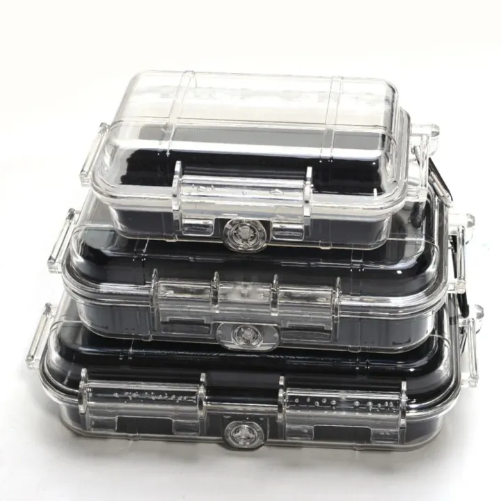 Durable ABS Camping Box Shockproof Transparent Sealed Storage Box ...